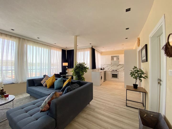 2br Flat With Sea View - Güllük