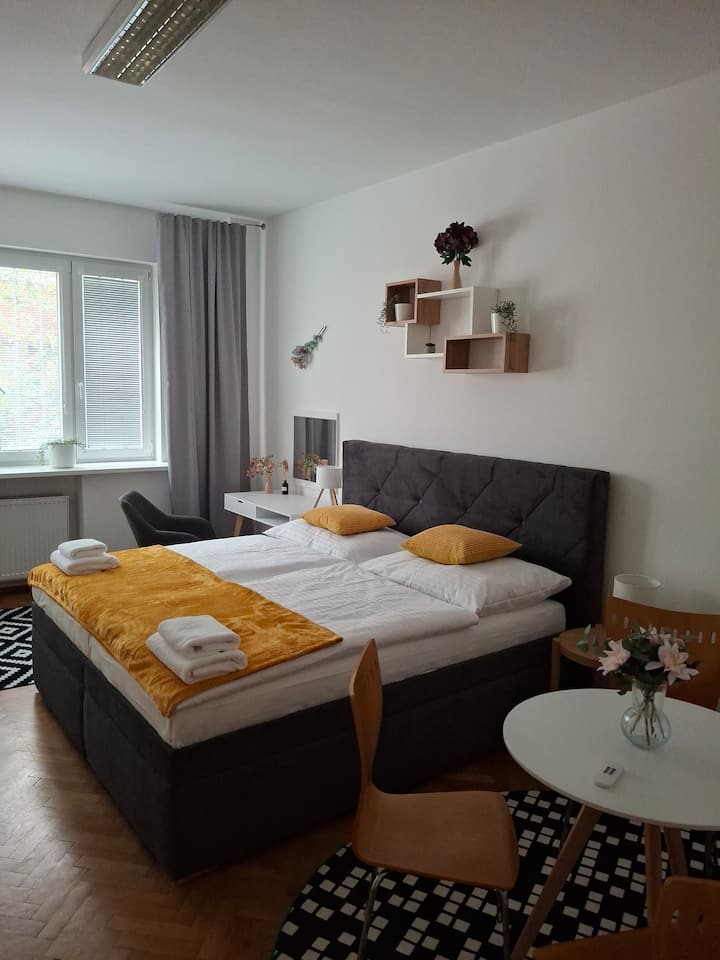 Minimalist Room - Hotel Comfort - Anděl -4 Guests - Prague