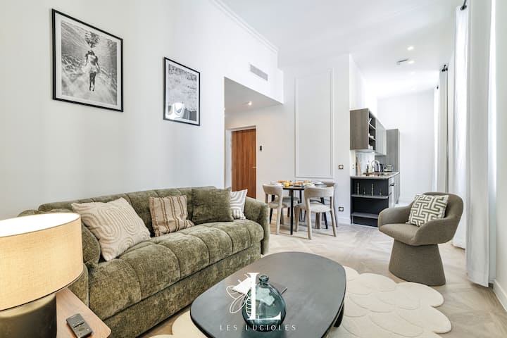 Les Lucioles 4 : Appartement Luxe 1 Chambre - Cannes