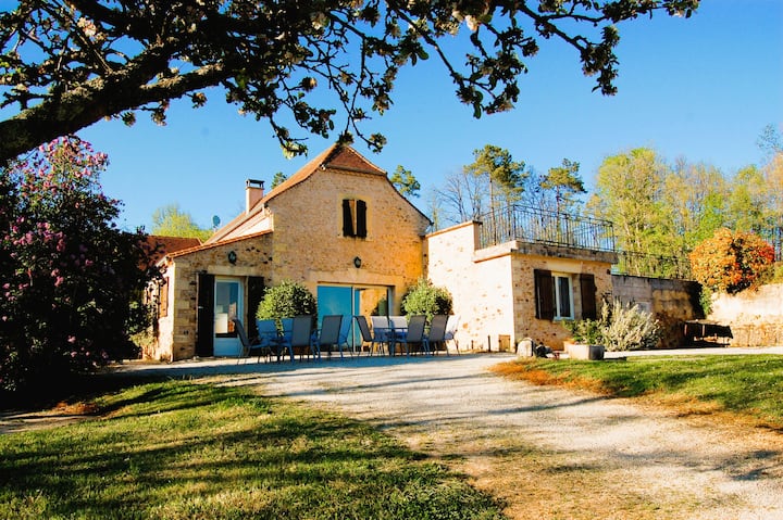 Puits Fleuri - Maison De Charme & Piscine Privée - Dordogne