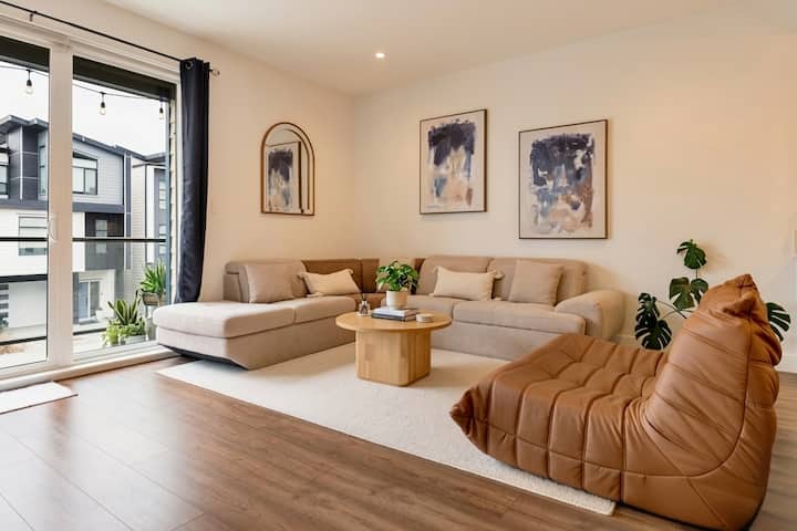 Luxury 3br + Office, Fast Wifi, Bbq - Langford