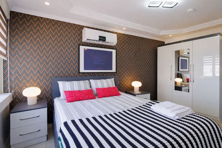 Sea View Cozy Flat 1br | Kaleiçi Downtown - Antalya