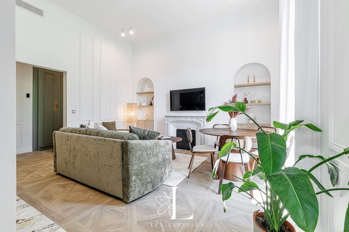 Les Lucioles 5 : Appartement Luxe 2 Chambres - Plage de Cannes