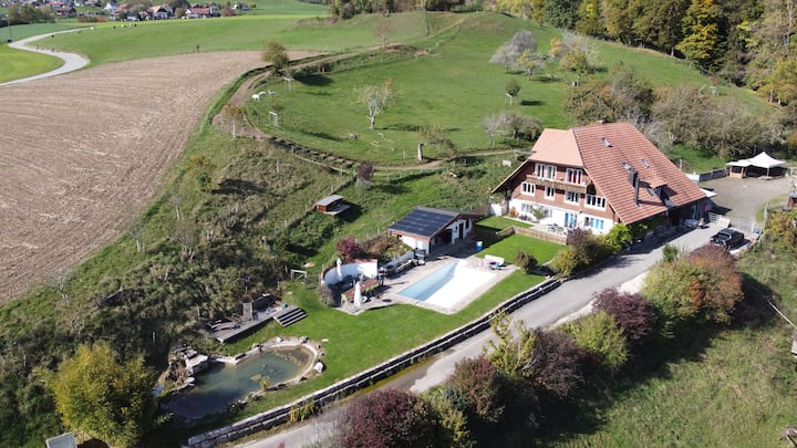 Ferienwohnung Auf Hof Mit Pool - Soleure