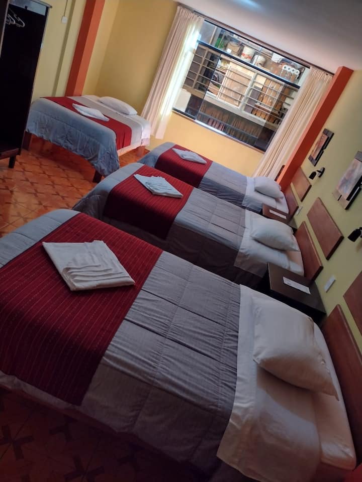 Habitacion Cuádruple - Aguas Calientes