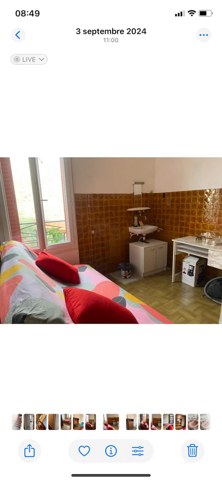 Chambre /Maison Des Examens/frigo/micro-onde/cafe - Gentilly