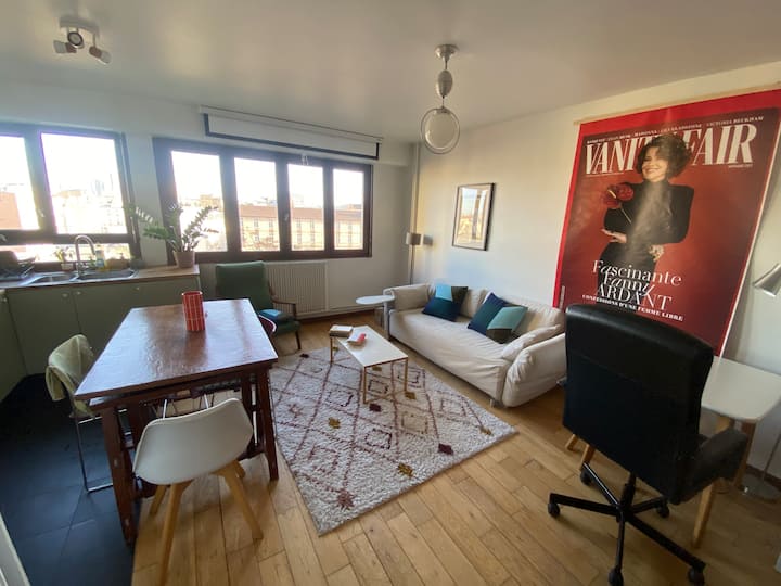 Bel Appart Cozy Lumineux - París