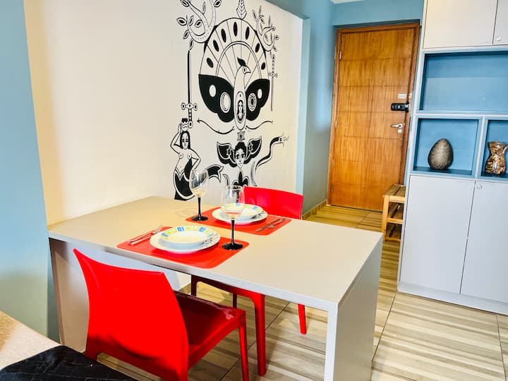 Flat Design Urbano-próximo Ao Parque Da Jaqueira - Recife