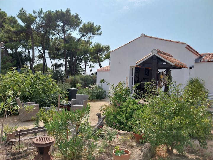 à 100m De L'océan Dans Un éCrin De Verdure - Noirmoutier-en-l'Île