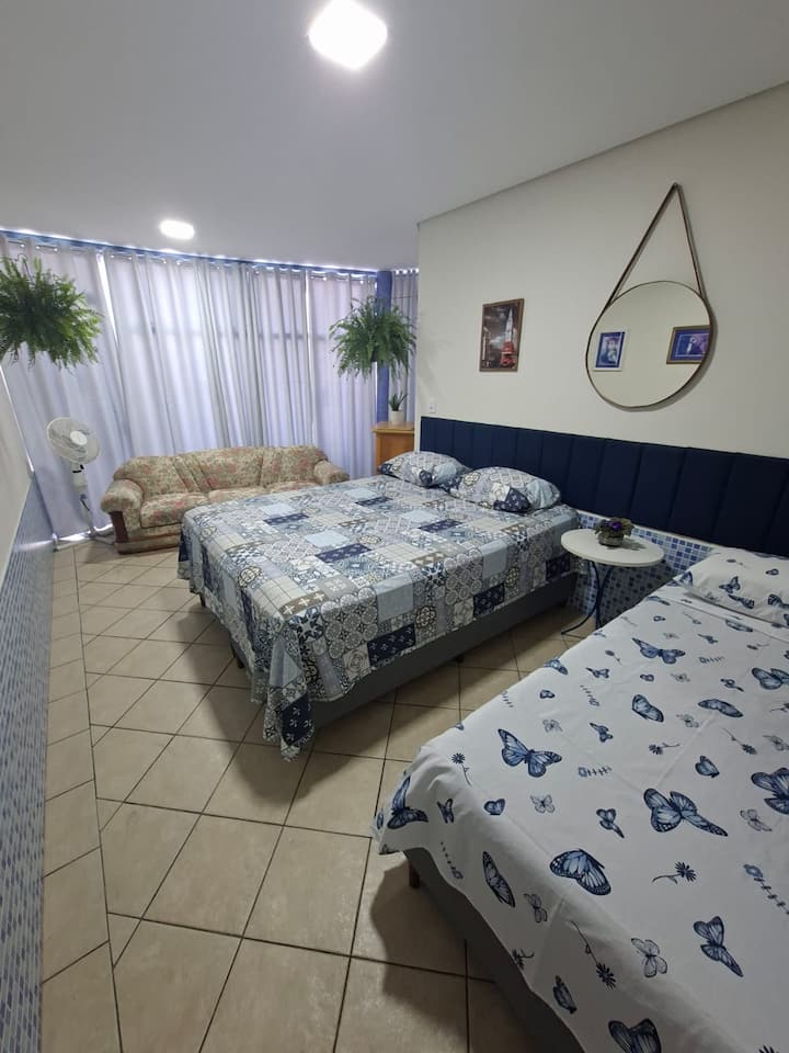 Quarto Pura Natureza Cama Queen - São José dos Pinhais