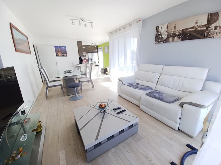 Beau F3 Moderne, 3' T10 • 25' Paris Parking Privé - Châtenay-Malabry