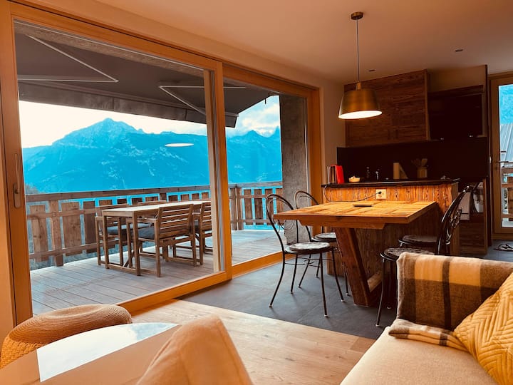 Vue Imprenable & Charme Alpin - Verbier