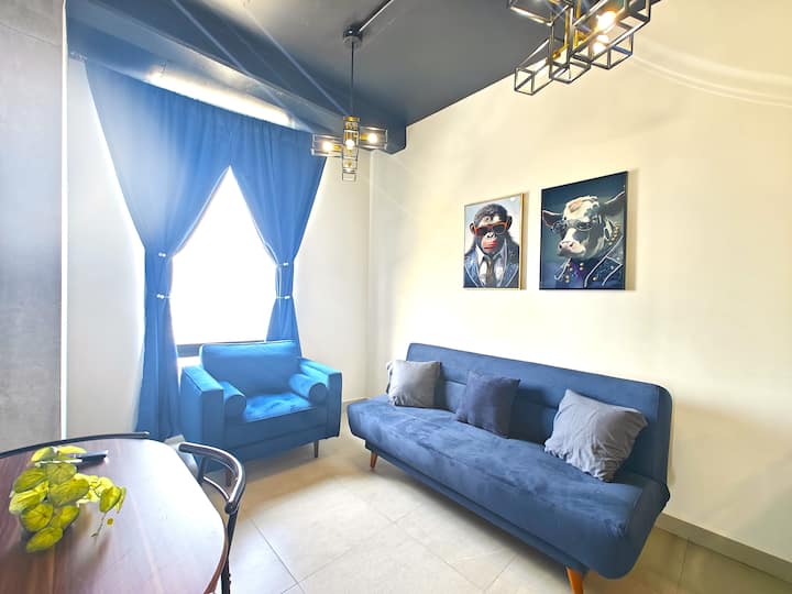 Luxury 2br Aptm17 King Bed W/free Parking + Ac - Monterrey