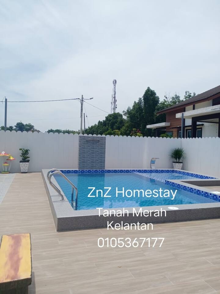 Znz Private Pool Homestay - Tanah Merah