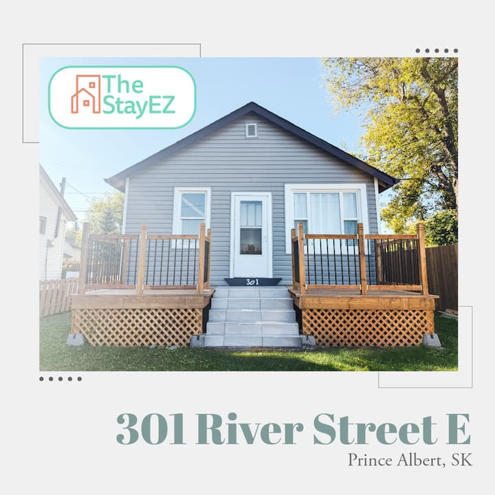 The Stayez – 3br Riverside Home - Prince Albert