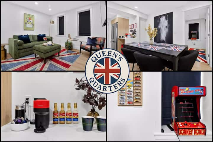 Queen’s Quarters - 4br 4 Bath| Games| Harvard Mit - Everett, MA