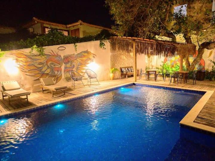 Apartamento Central Com Piscina. - Trancoso, Brazil