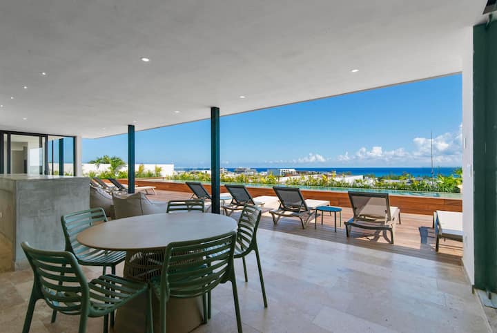 Ideal Location | Pool, Rooftop & Gym | Casago - プラヤ・デル・カルメン