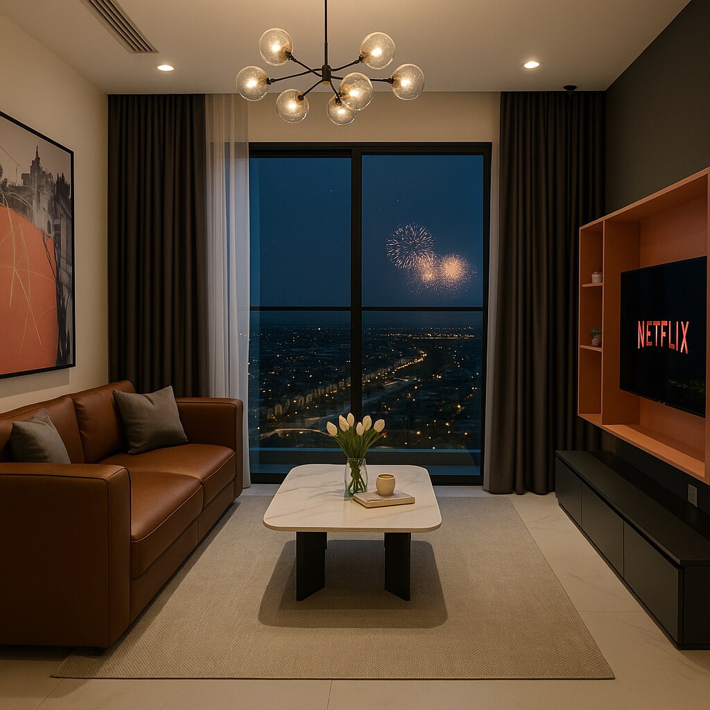 Résidence Riverpark - BE1 18F - Appartements à louer à Thủ Đức, Hồ Chí ...