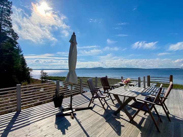 Sjöstuga Med Bastu, Privat Läge - Sweden