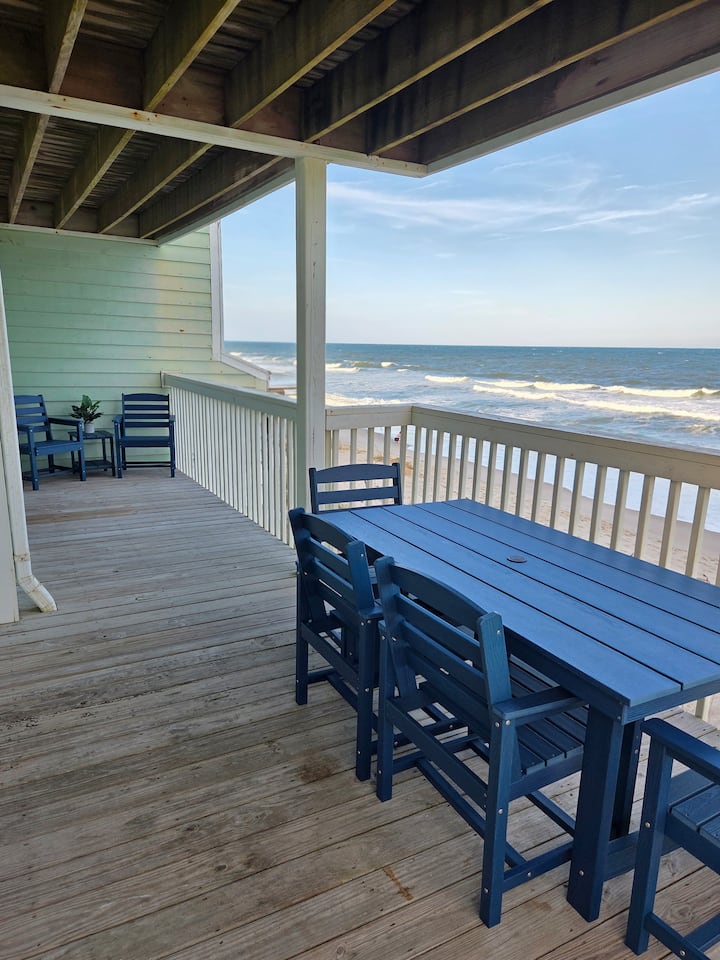 Twisted Oak Tides - Oceanfront Escape - Kure Beach, NC