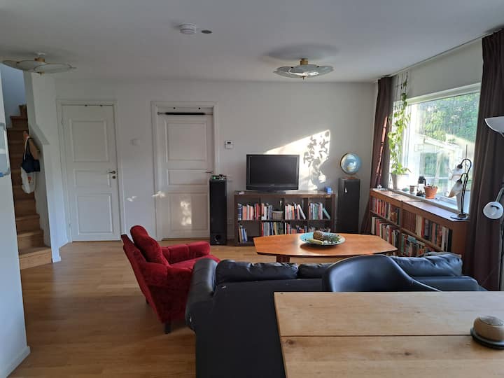 Apartment: Bedroom + Spacious Living Room + Patio - Stockholm