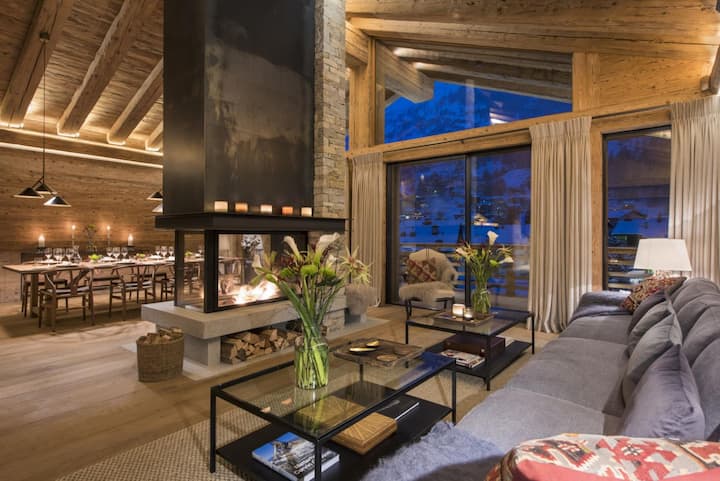 Luxury 5br Chalet • Spa & Views - Zermatt