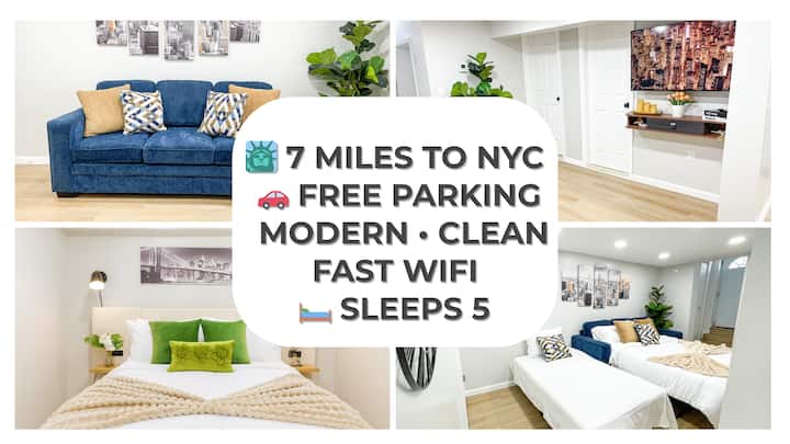 Nyc/nj: 15 Min To Times Sq | Patio & Free Parking - Harlem - Manhattan