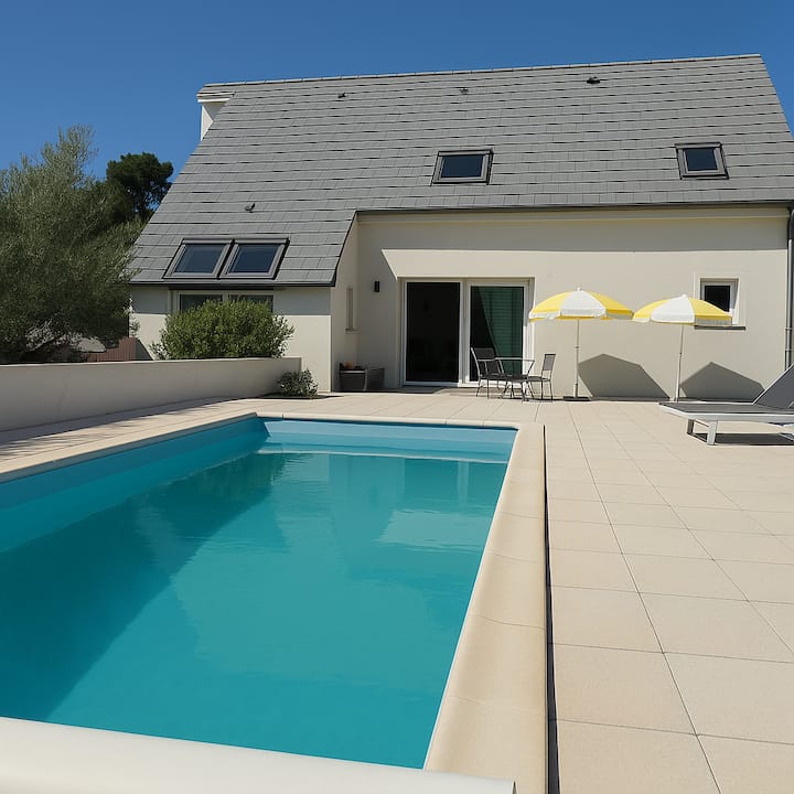 Piscine Bord De Mer - Saint-Germain-sur-Ay