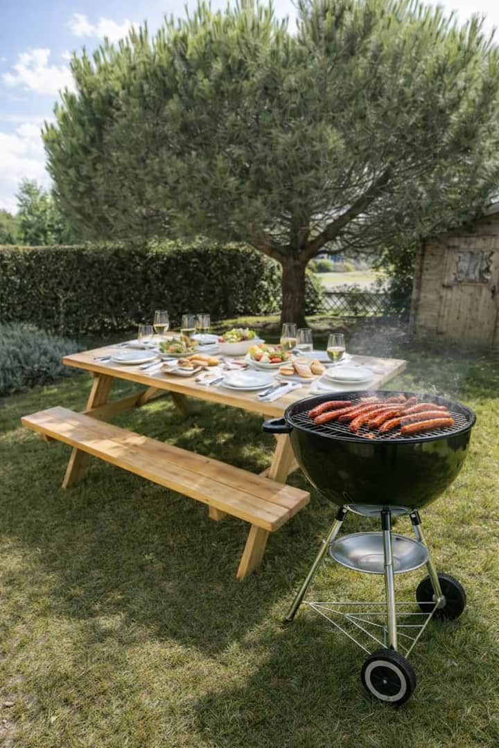 Maison Familiale 6 Pers · Jardin · Plage à Pied - Sainte-Cécile Plage