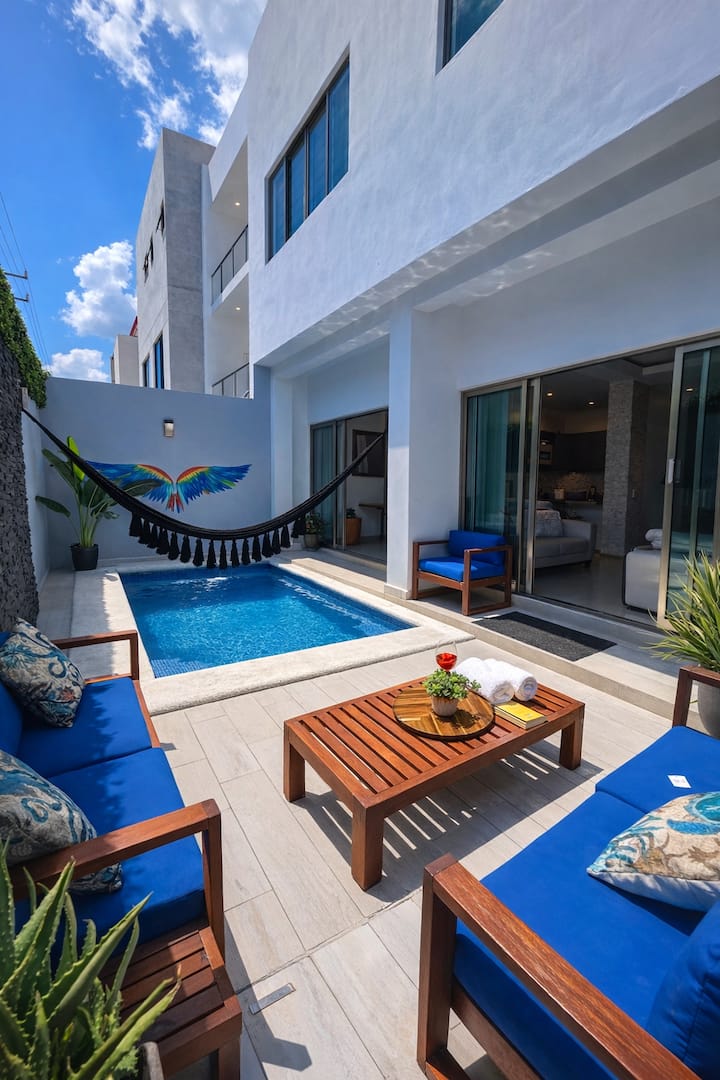 4br | Private Heated Pool | Billiards Pro. - Cancún