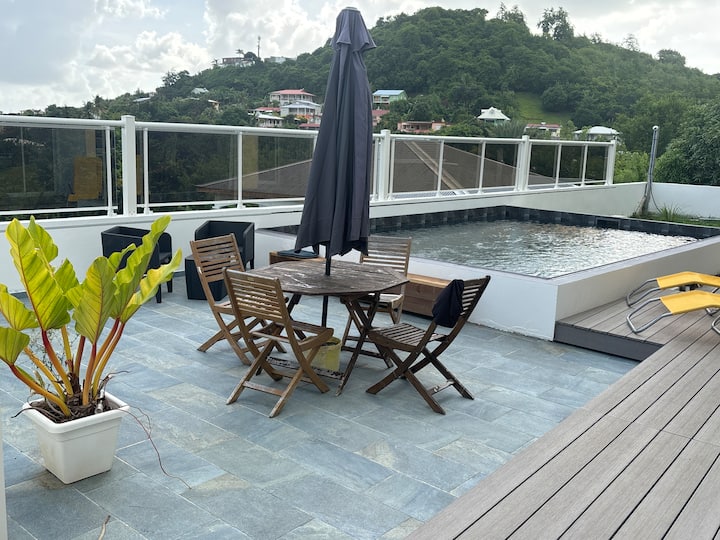 Bas De Villa Avec Piscine Privative - 마르티니크