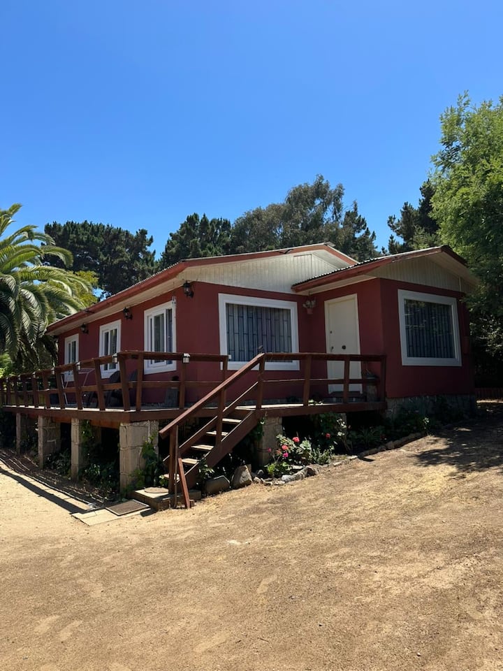Casa En El Tabo Villa Cerrada A 2 Cuadras De Playa - Cartagena