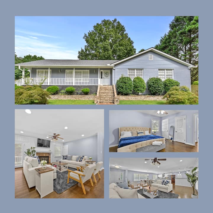 Cozy & Vibrant Home In Lawrenceville - Suwanee, GA