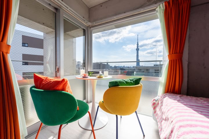 Tokyo Skytree View Cozy Room|2min To Sta - Asakusa