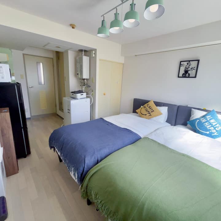 新規オープン！駅から徒歩６分の好立地！ベッド２台、エアコンあります - Sapporo