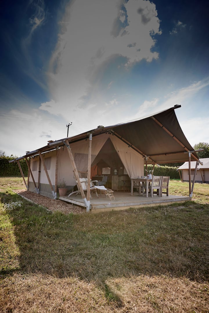 Glamping Safari Tents Near New Forest Dorset Coast - Wiltshire