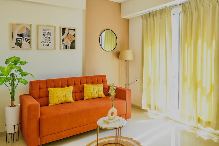 Cozy Urban 1bhk With Mordern Decor | Viman Nagar - Pune