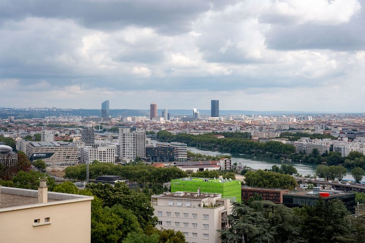 Sublime Appartement Vu Sur Lyon - Sainte-Foy-lès-Lyon