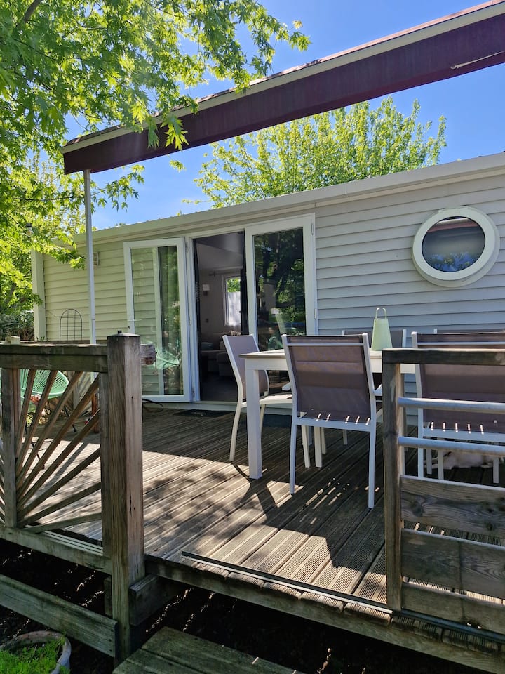 Mobilhom Biscarrosse Lac Climatisé 
Tout Confort - Sanguinet