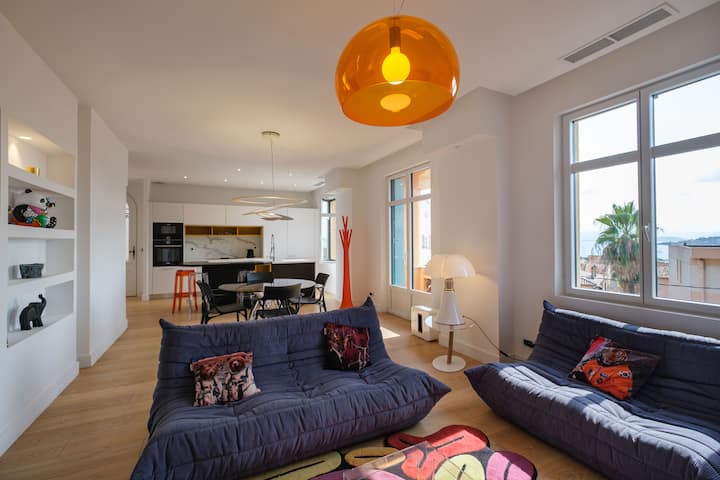 Magnifique Appartement Vue Mer Avec Parking - Sainte-Maxime