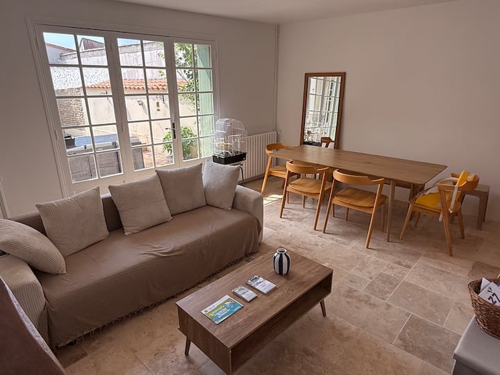 Maison Familiale Avec Jardin Et Terrasse - Saint-Clément-des-Baleines