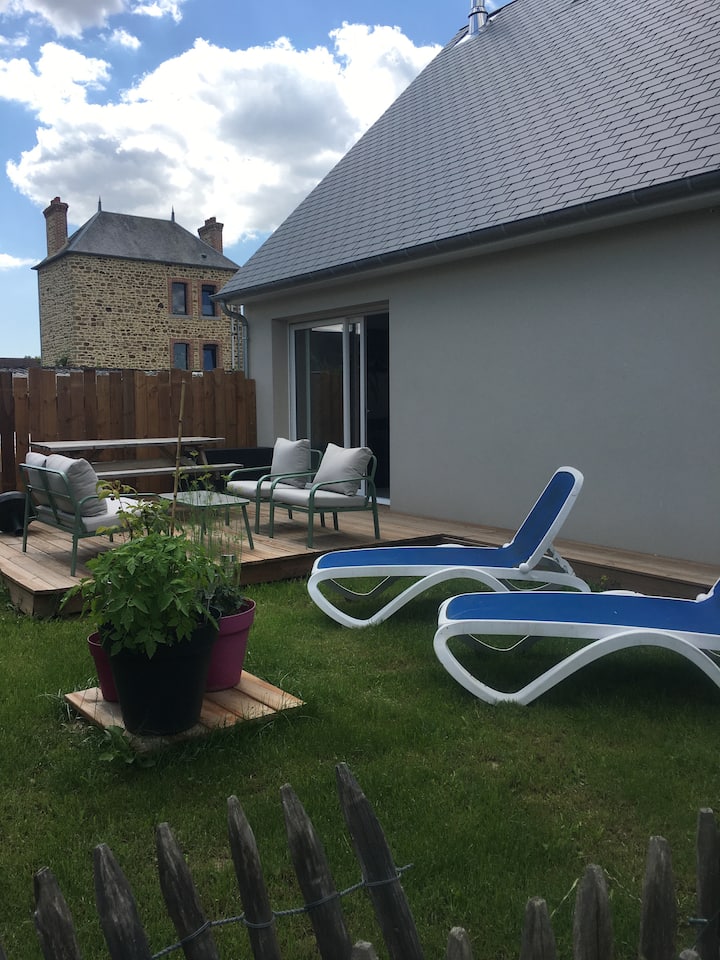 ÉMeraude Maison Lumineuse Calme - Avranches