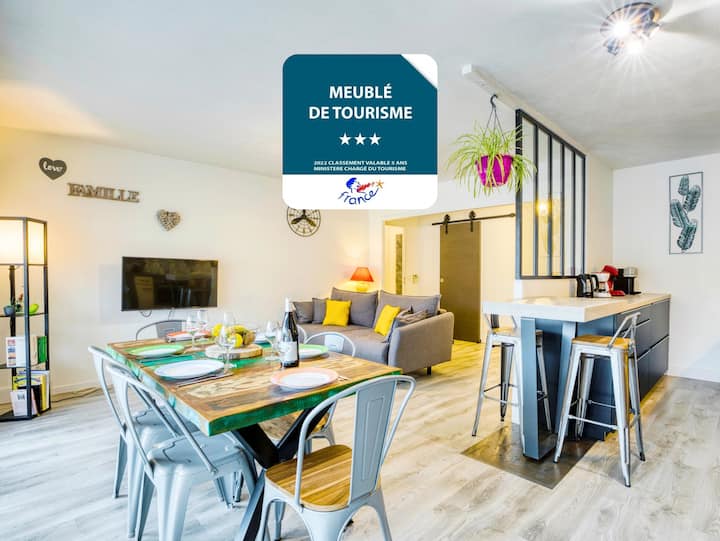 "Harmonie" Lumineux, Terrasse & Confort Climatisé - Ibis Annecy - Cran-Gevrier