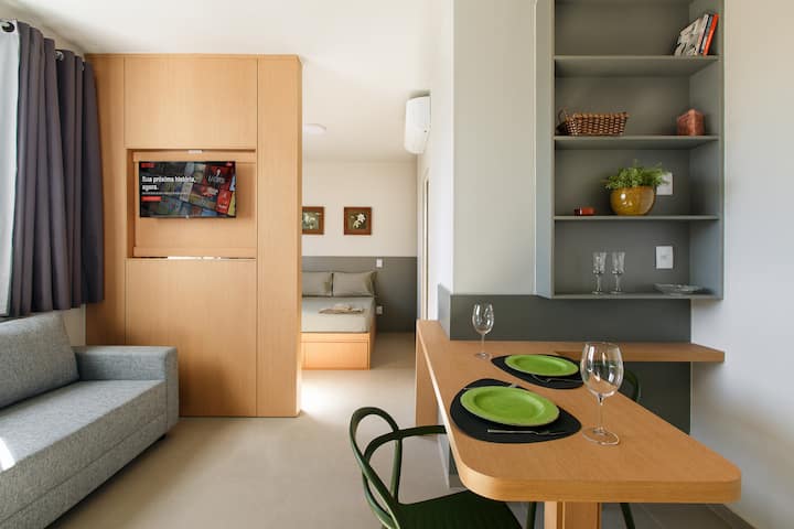 Seu Estúdio Novo E Charmoso No Santa Lúcia - Belo Horizonte