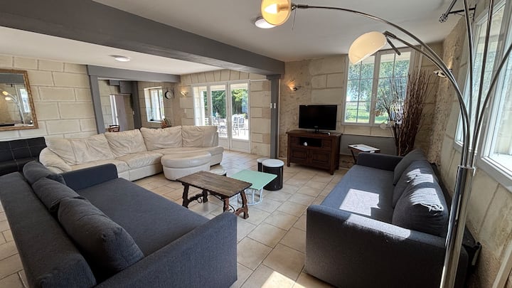 Spacieuse Maison De Campagne - Langeais