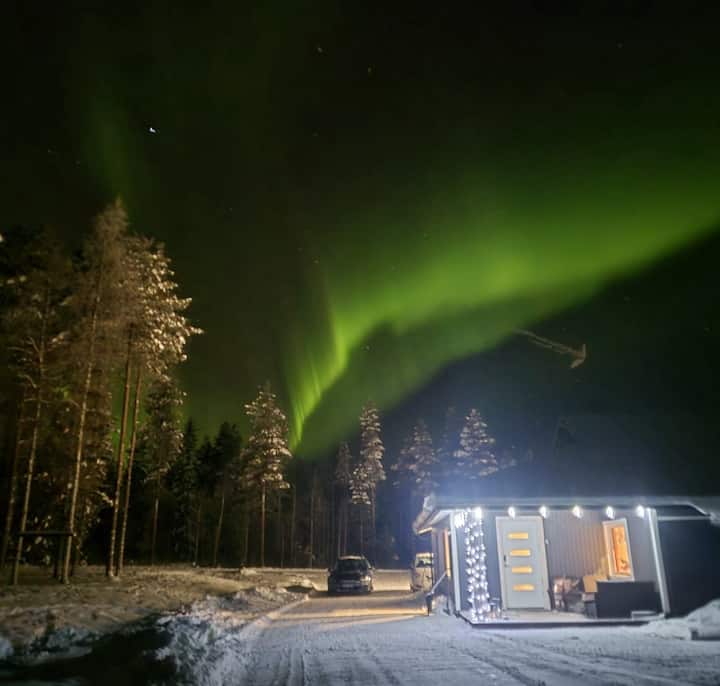 Aurora Haven- Järvenrantamökki, Oma Sauna Ja Rauha - Rovaniemi