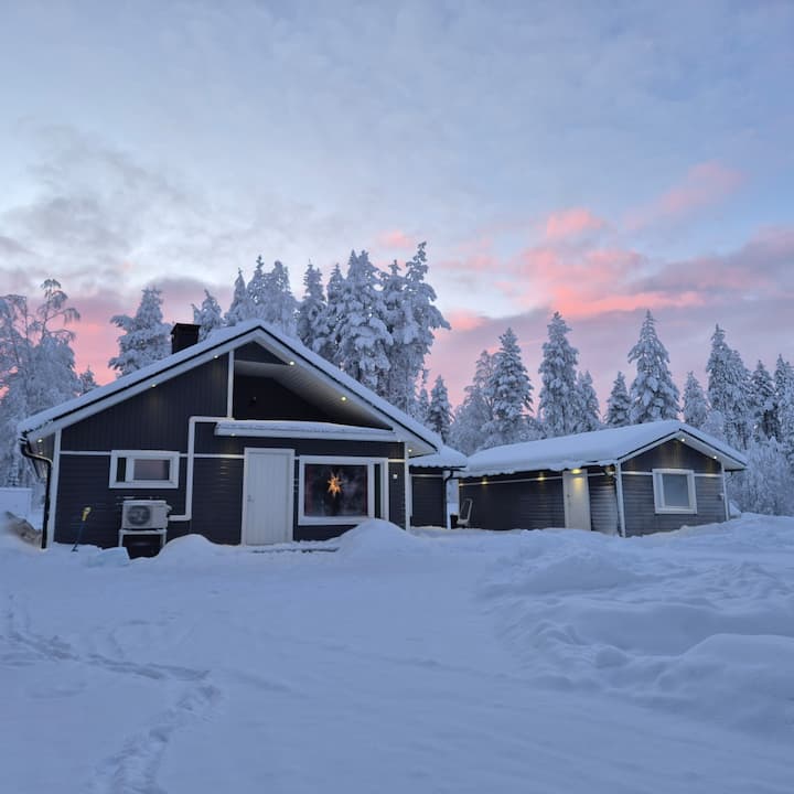 Aurora Haven- Järvenrantamökki, Oma Sauna Ja Rauha - Rovaniemi
