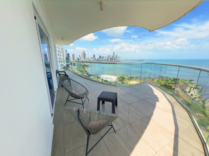The Sands | Balcon Con Vista Panoramica A La Costa - Ciudad de Panamá
