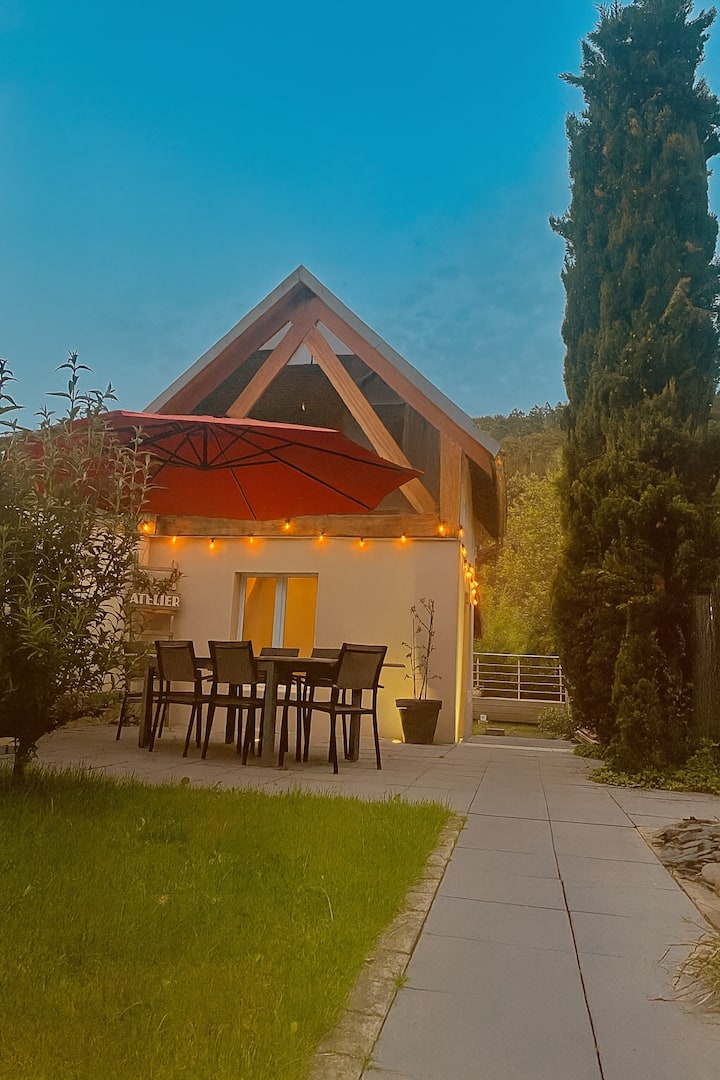 Maison Maneki - Tiny House Insolite 2 P. Avec Spa - Orbey